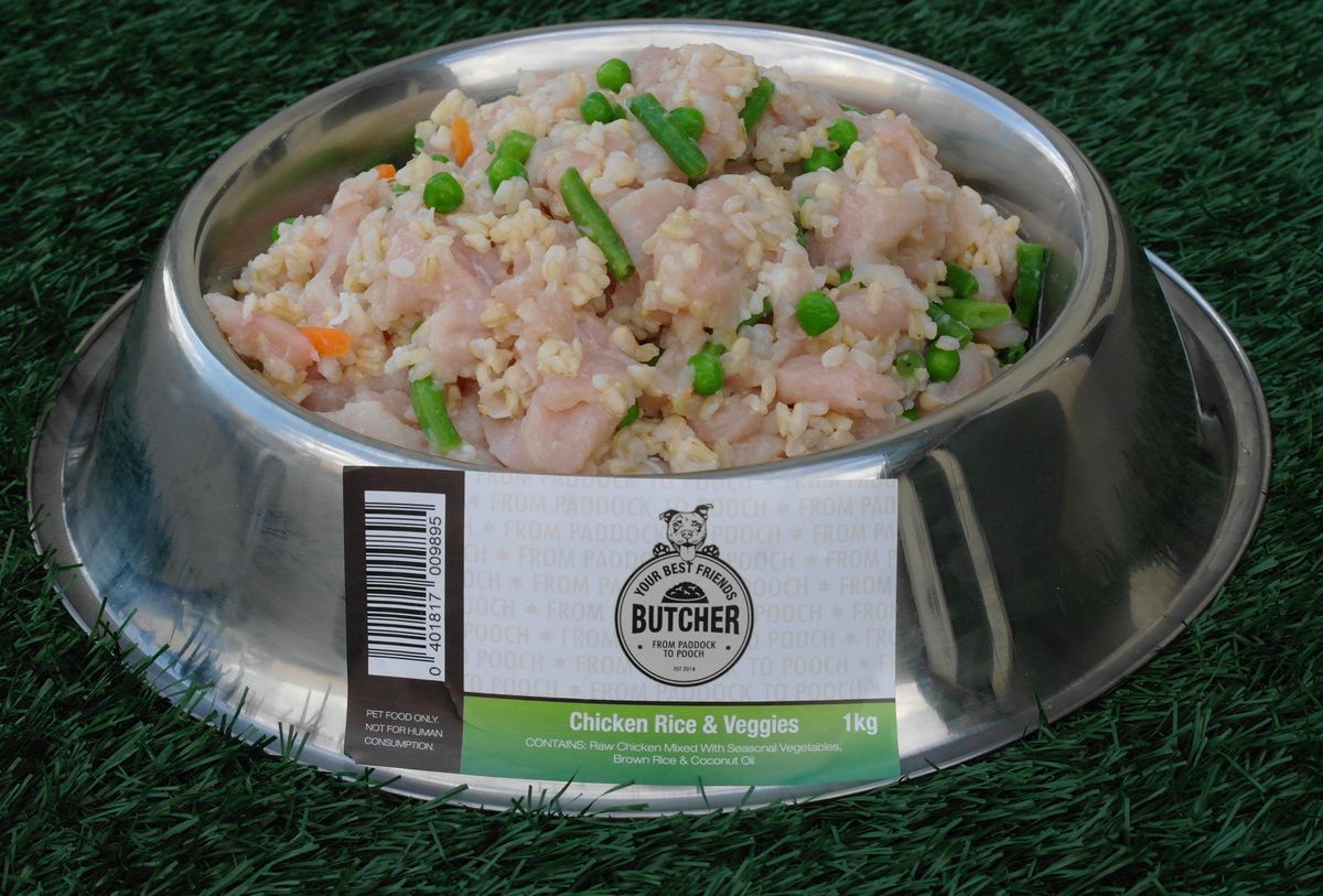 Chicken & Veggies - 1kg pack